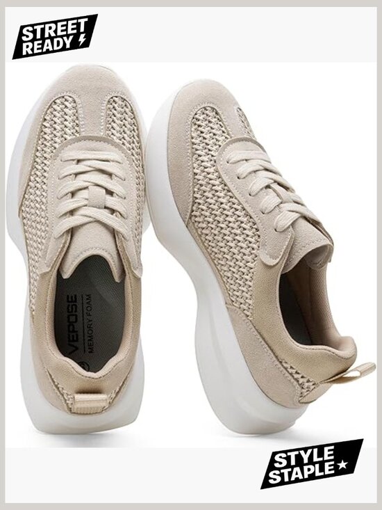 Shoes | Lightweight Platform Sneakers Chunky Casual Tennis Shoes Memory ...